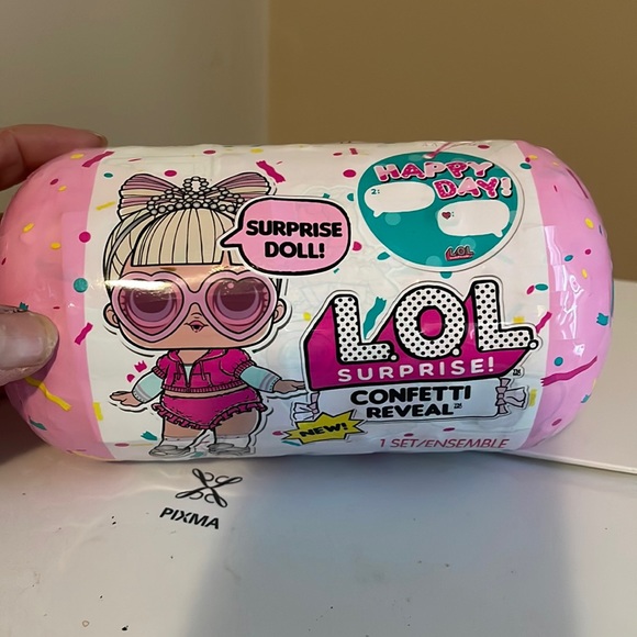 L.O.L. Surprise! | Toys | Brand New Lol Surprise Doll Confetti Reveal 5 ...